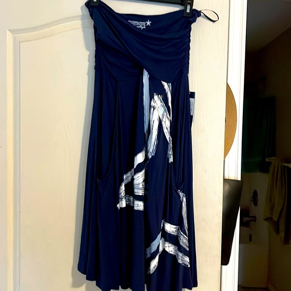 NFL | Dresses | Super Cute Dallas Cowboys Strapless Dress | Poshmark